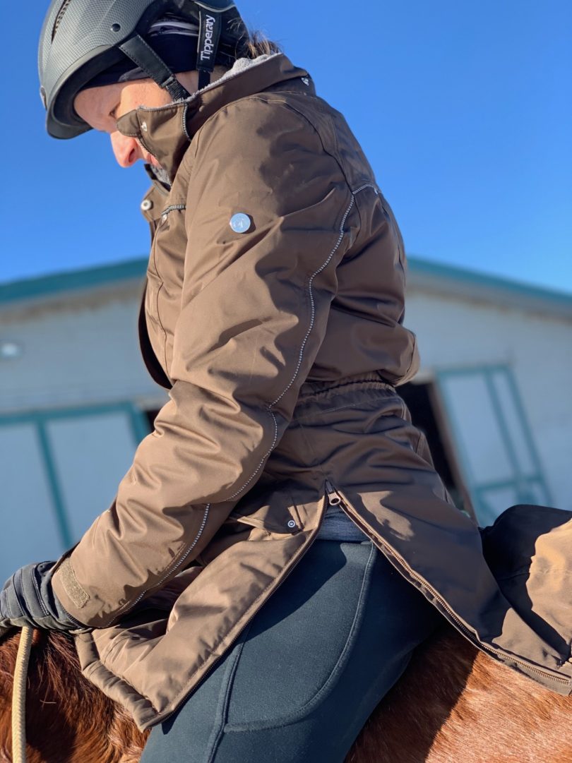 My Dream Winter Riding Coat (Ovation Tyra Jacket Review) - Horse Rookie