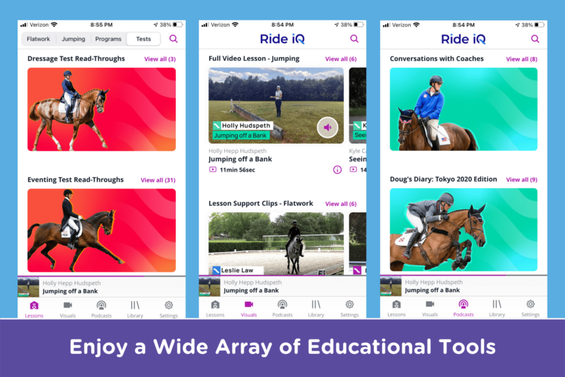 Equine Coaching On Demand (Ride IQ Horse Riding App Review) - Horse Rookie