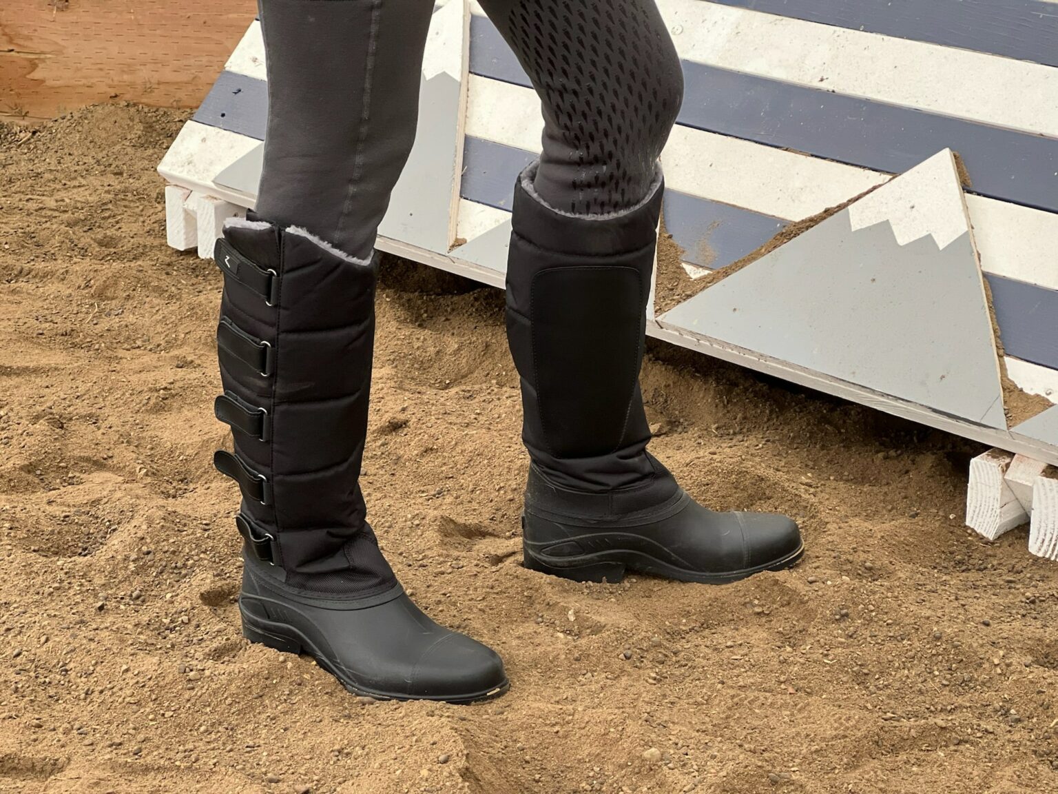 Winter Riding on a Budget (Horze Utah Thermo Boot Review) - Horse Rookie