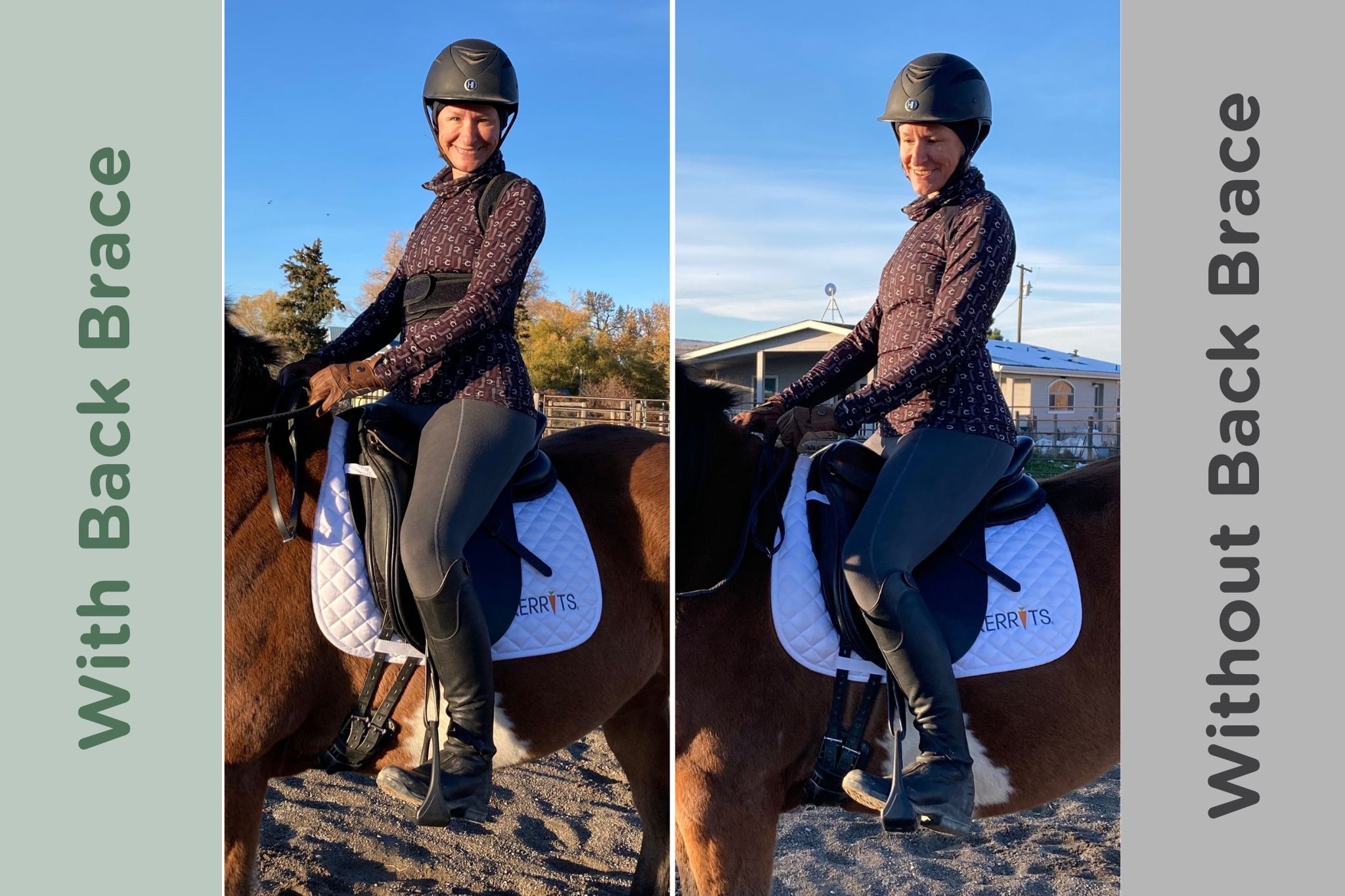 Sit Tall & Kick On (Equestorian Back Brace Rider Review) - Horse Rookie
